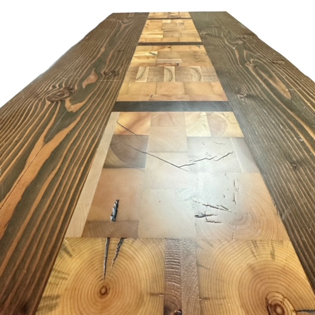 Reclaimed Douglas Fir Dining Table – Enterprise Wood Products Inc